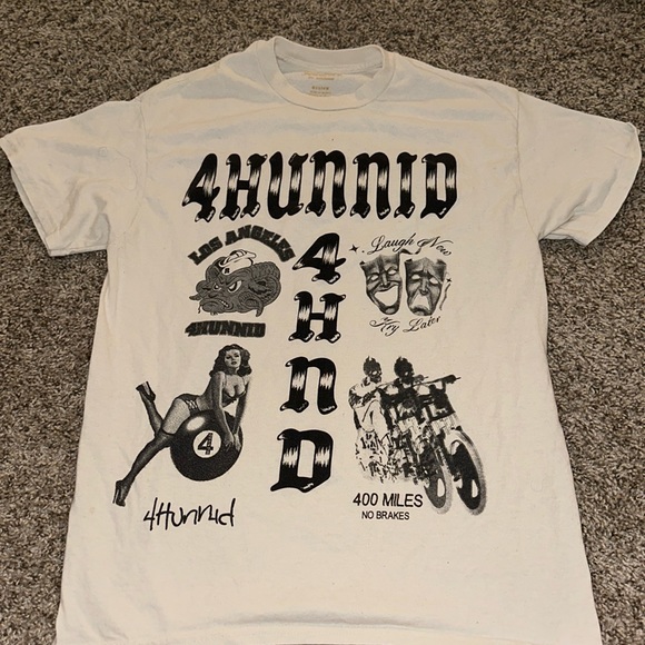 Shirts | Used 4 Hunnid Shirt Too Small Does Not Fit Anymore | Poshmark